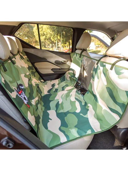 Capa Carro - Premium Camuflada Verde | DogNerd Design