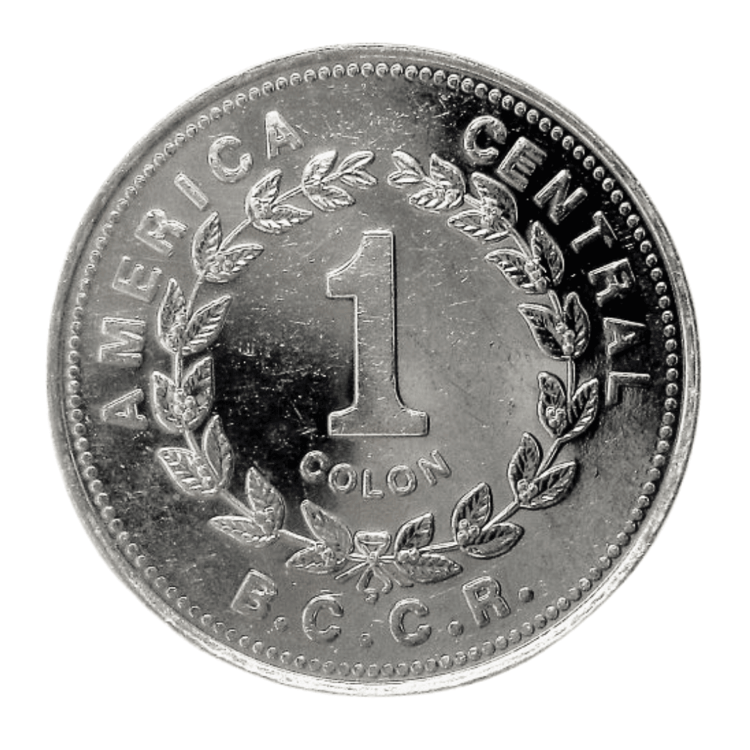 Costa Rica 1 colón 1993 | Moedas de Coleção