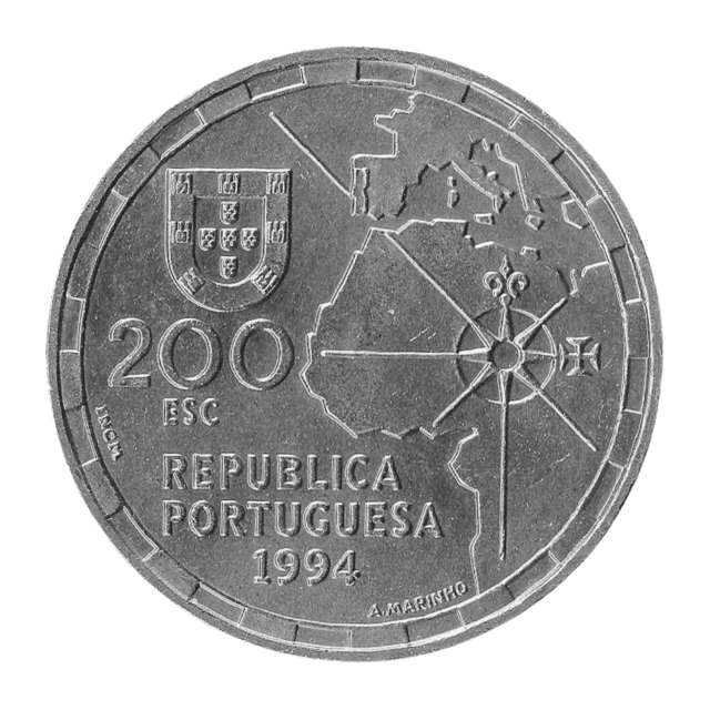 Portugal 200 escudos 1994 Partilha do Mundo | Moedas de Coleção