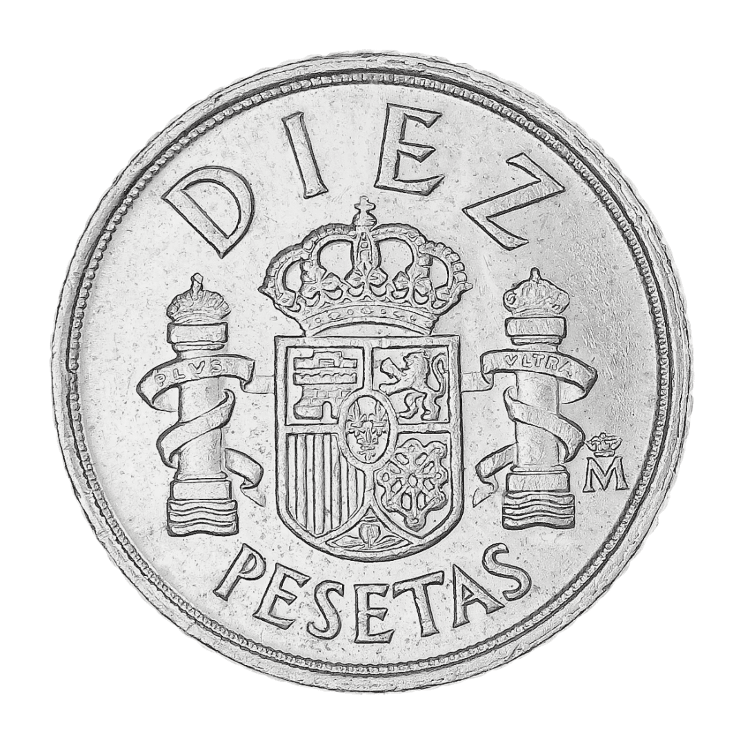 Espanha 10 pesetas 1983 | Moedas de Coleção