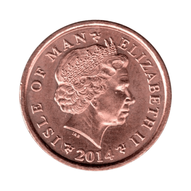 Ilha de Man 1 penny 2014 - Santon War Memorial | Moedas de Coleção