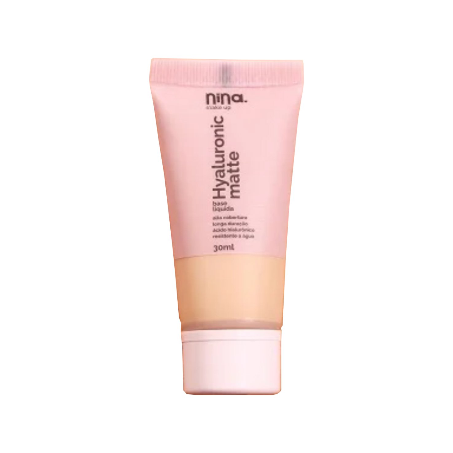 Nina Makeup - BASE LIQUIDA HYALURONIC MATTE | So Make 25