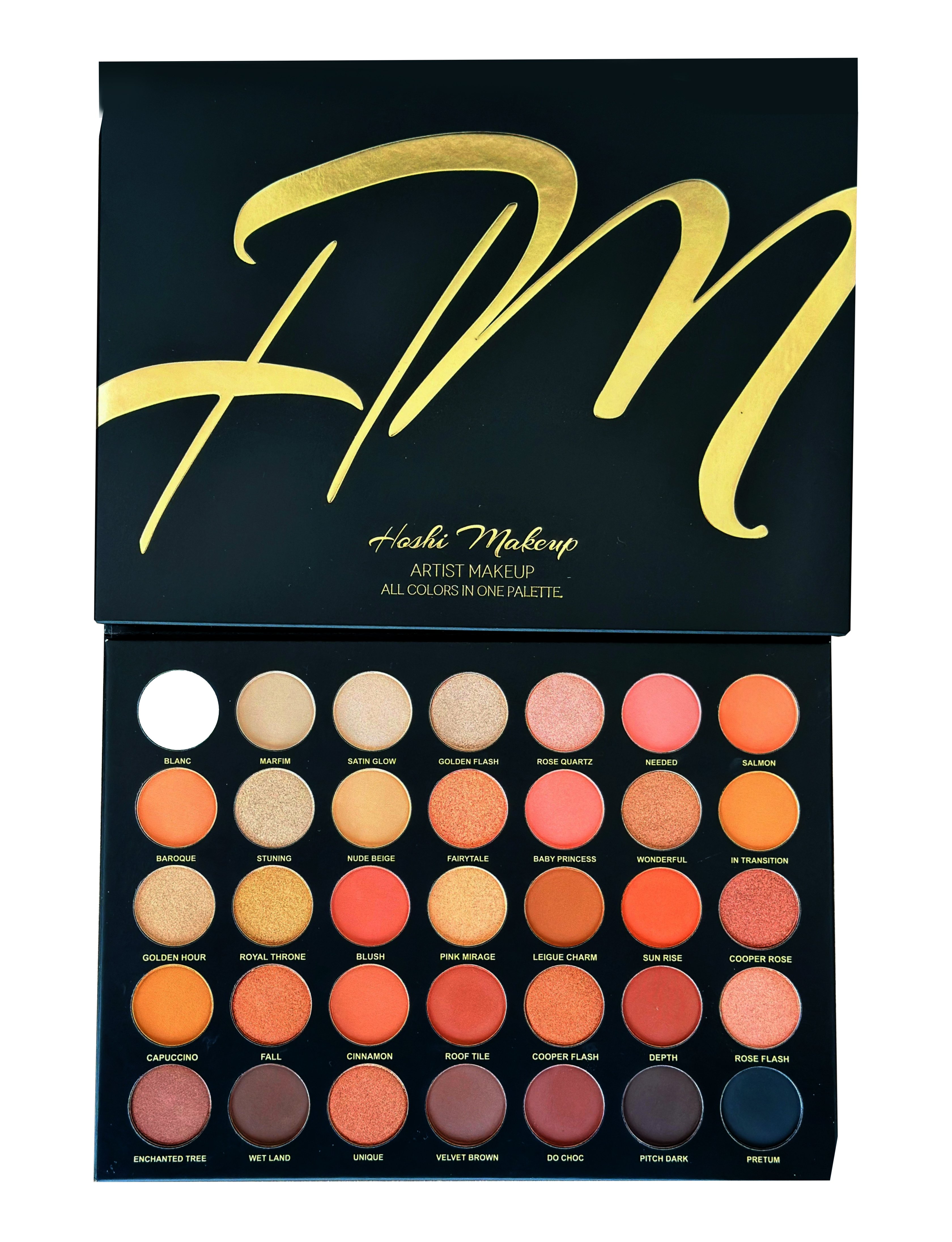 Hoshi Makeup - Paleta de Sombras 35 cores - All Colors in One | So Make 25