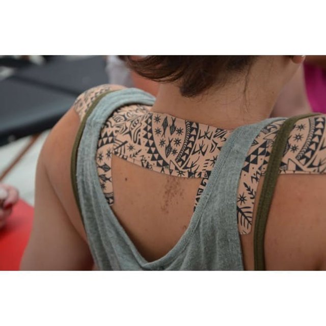 Dynamic Tape Tattoo Preto 7,5cm X 5m | ShopFono