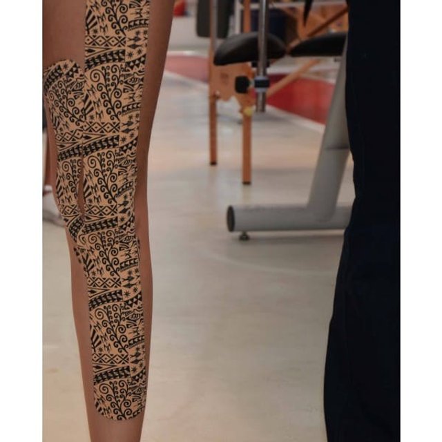 Dynamic Tape Tattoo Preto 7,5cm X 5m | ShopFono