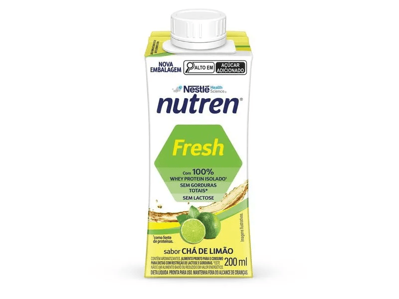 Nestlé Complemento Alimentar Nutren Fresh - Chá de Limão - 200ml | ShopFono