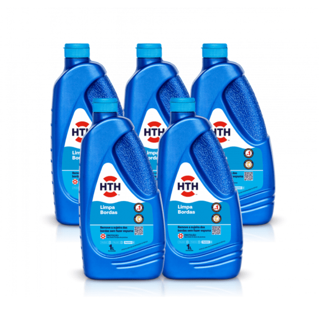 5 LIMPA BORDA 1LT - HTH | Acqualeste Piscinas