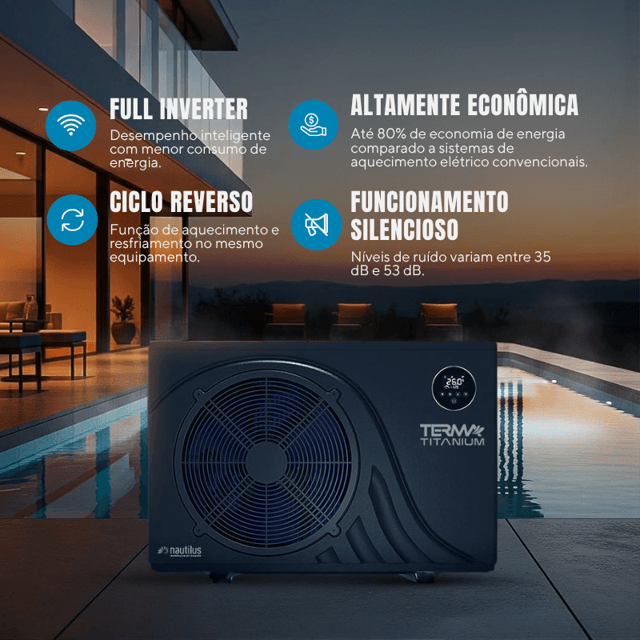 TROCADOR DE CALOR INVERTER TERMA TITANIUM 02 - NAUTILUS | Acqualeste ...
