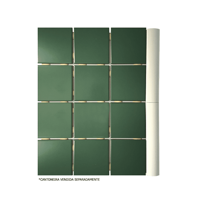AZULEJO 1M² VERDE COLONIAL 10X10 - CÓD: 1062 STRUFALDI | Acqualeste ...
