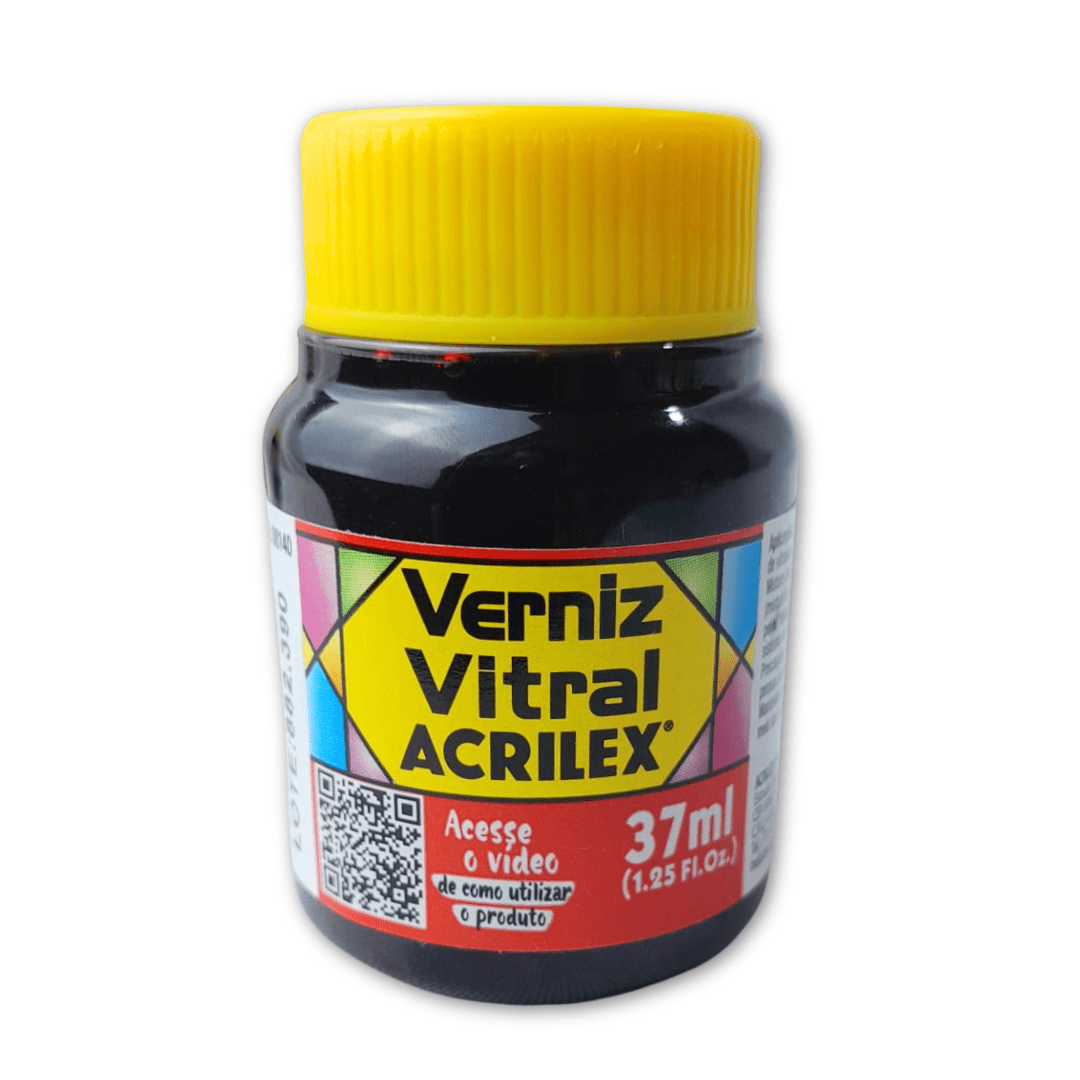 Verniz Vitral 37ml Acrilex | Materiais para Artesanato | Peças de Gesso ...