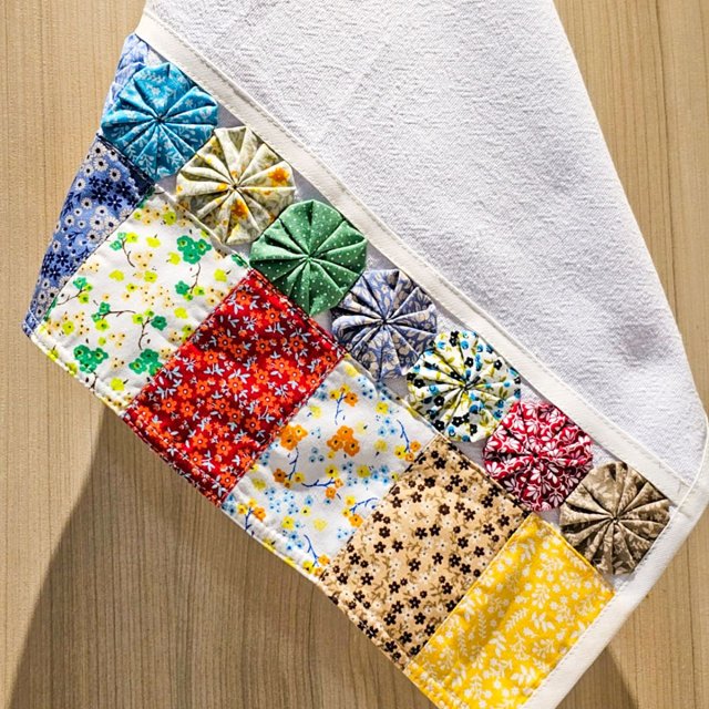 Pano de Prato Artesanal | Colcha de Retalhos Atelier