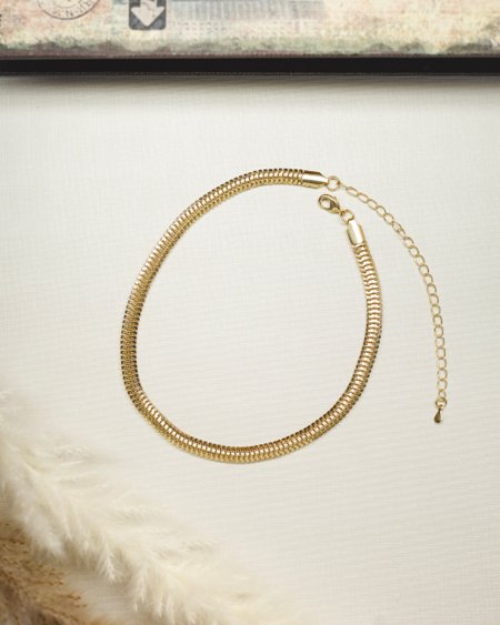 Colar snake liso | Allenza Semijoias