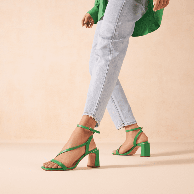 Sandália Couro Campo | Divalesi