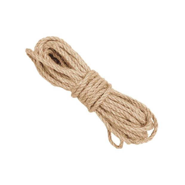 Corda de Juta Natural 4 mm - Meada | Casa das Cordas RS | Casa das ...