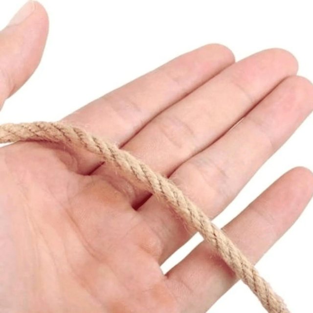 Corda de Juta Natural 4 mm - Meada | Casa das Cordas RS | Casa das ...