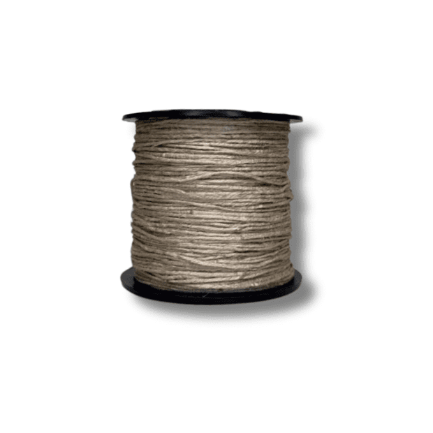 Fio / Barbante de Juta Natural 10/3 - Rolo 220 Metros | Casa das Cordas RS