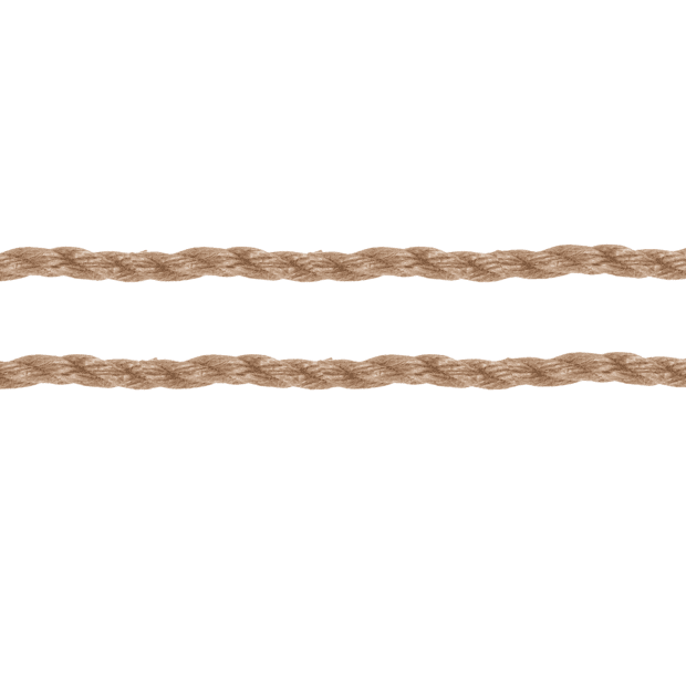 Corda Torcida de Juta Natural 6 mm | Casa das Cordas RS | Casa das ...