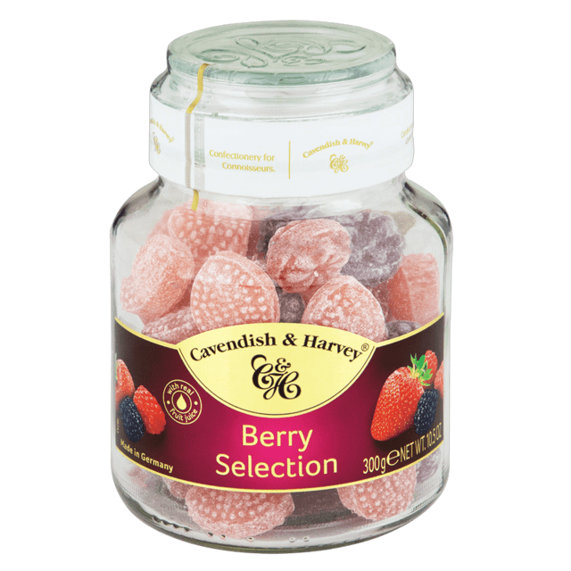 Cavendish e Harvey Berry Selection (Bala Alemã Frutas Vermelhas) - 300g ...