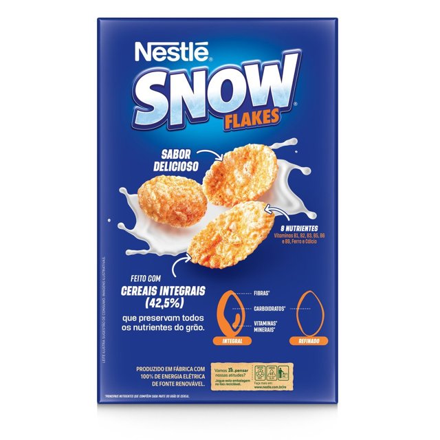 Cereal Matinal Nestlé Snow Flakes - 230g | Café Moído