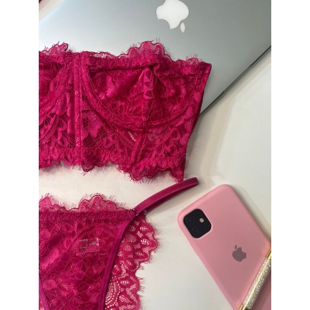 Conjunto Nina - pink | Dama Lingerie | Moda Íntima