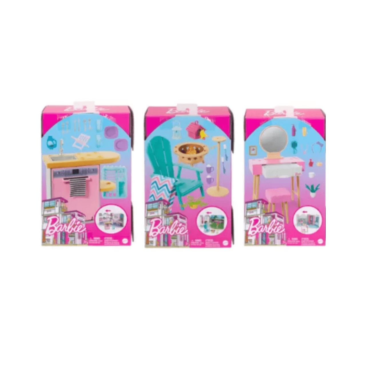 Boneca Barbie - Decoração Com Móveis E Acessórios | Yupii kids
