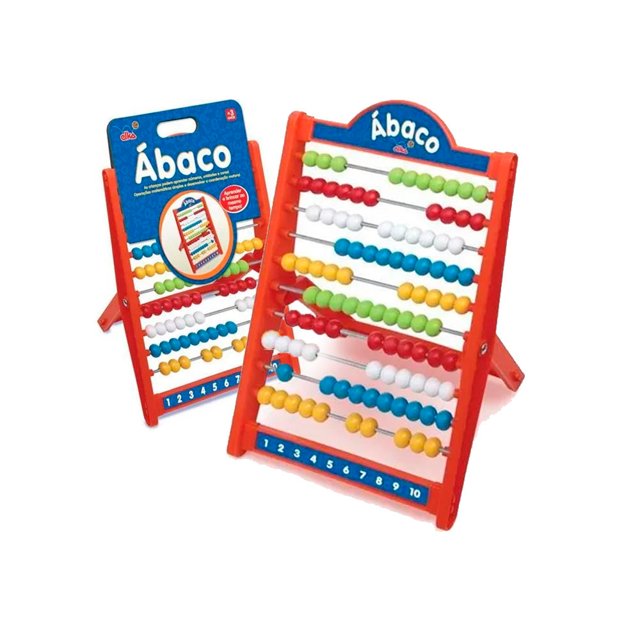 Ábaco Escolar com 50 Bolinhas | Yupii kids