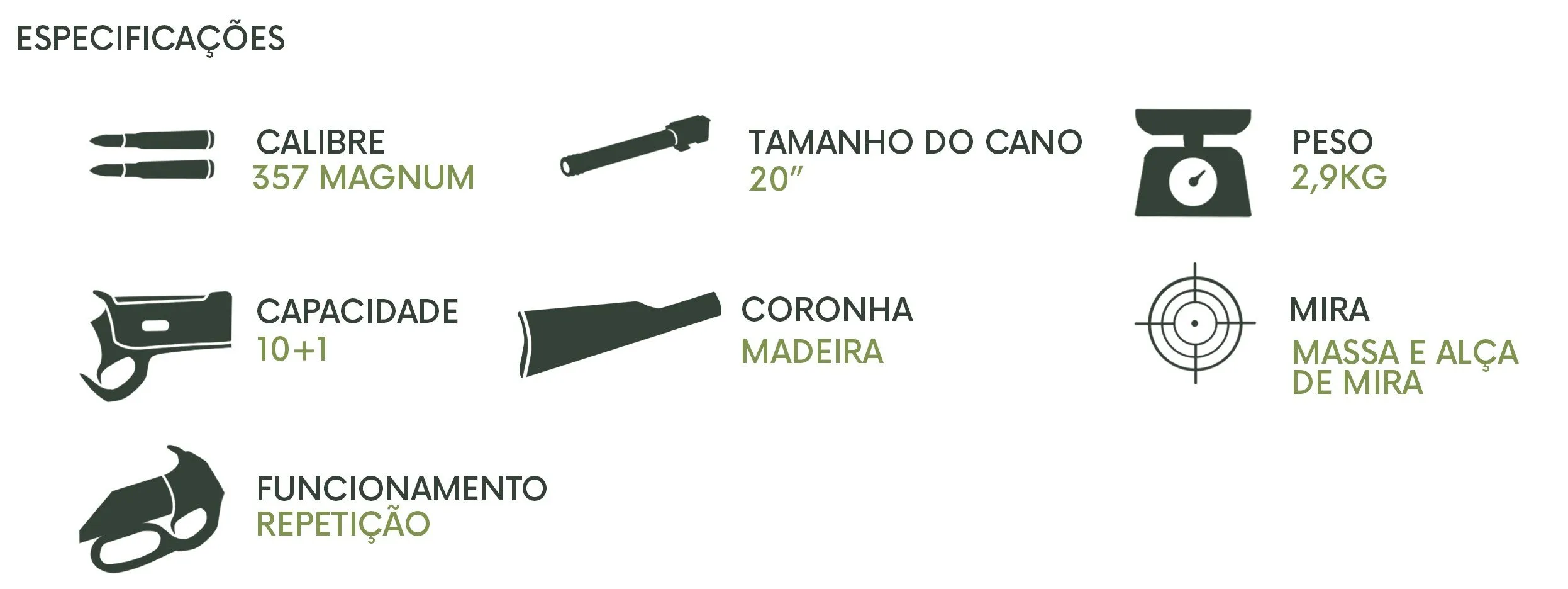 Carabina Lever Action CBC Rio Grande Cal 357 Mag Coronha Madeira | Nordens