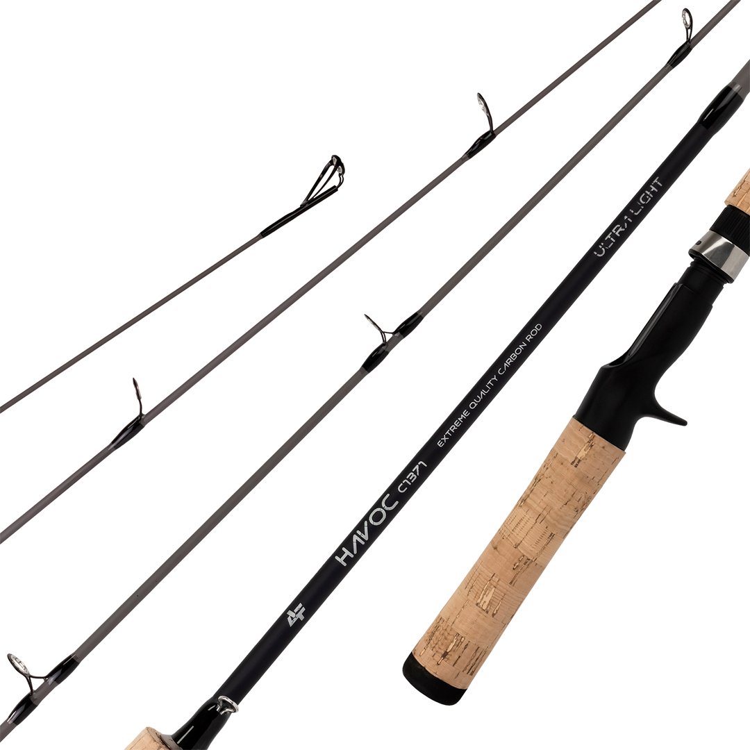 Vara De Pesca Para Carretilha Albatroz Fishing Havoc C1371 2-6lbs 137cm ...