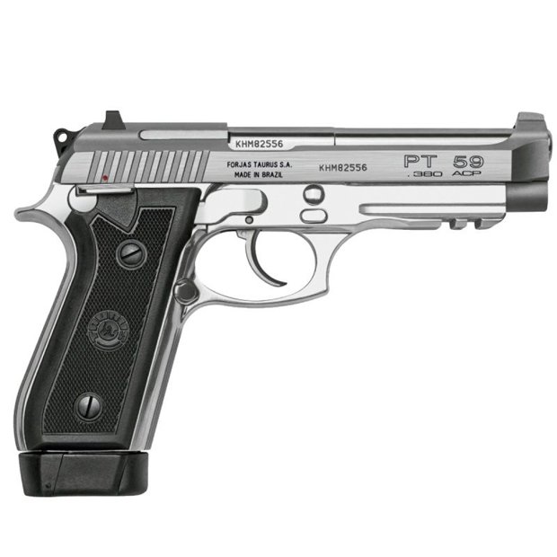 Pistola Taurus PT 59 S Calibre .380AUTO Inox | Nordens