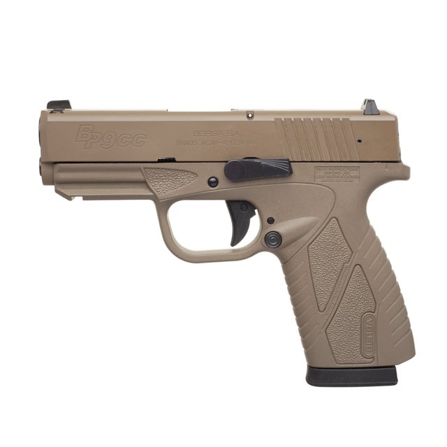Pistola Bersa BP9 CC Calibre 9mm Flat Dark Heart | Nordens