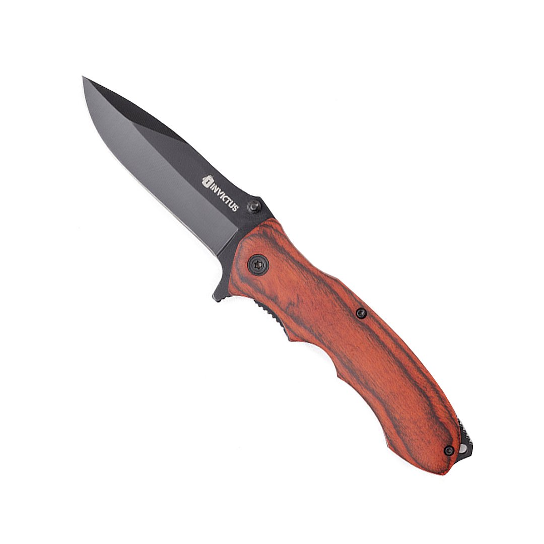 Canivete Tático Invictus Skara Black | Nordens