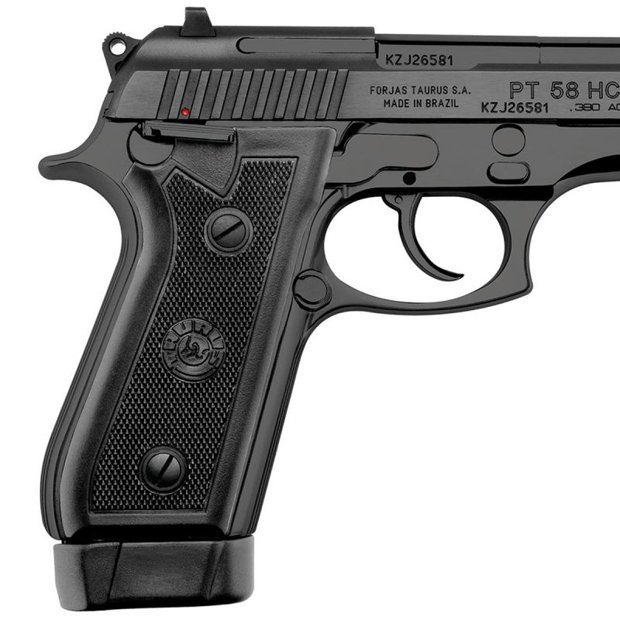 Pistola Taurus PT 58 HC Plus Calibre .380ACP Oxidada | Nordens