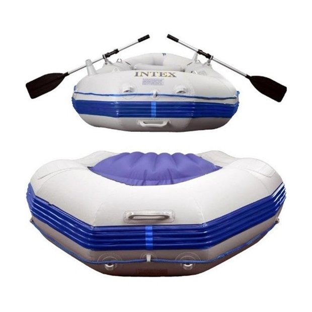 Bote Inflável Intex Seahawk II Completo Resistente 4 Pessoas | Nordens Bote Inflável Intex Seahawk II Completo Resistente 4 Pessoas | Nordens