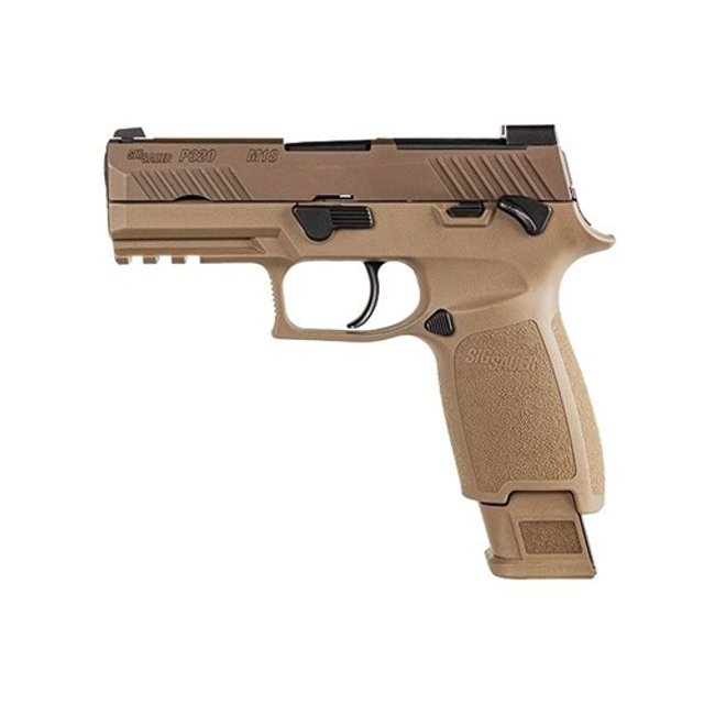 Pistola Sig Sauer P320 M18 Coyote Calibre 9mm com Trava | Nordens