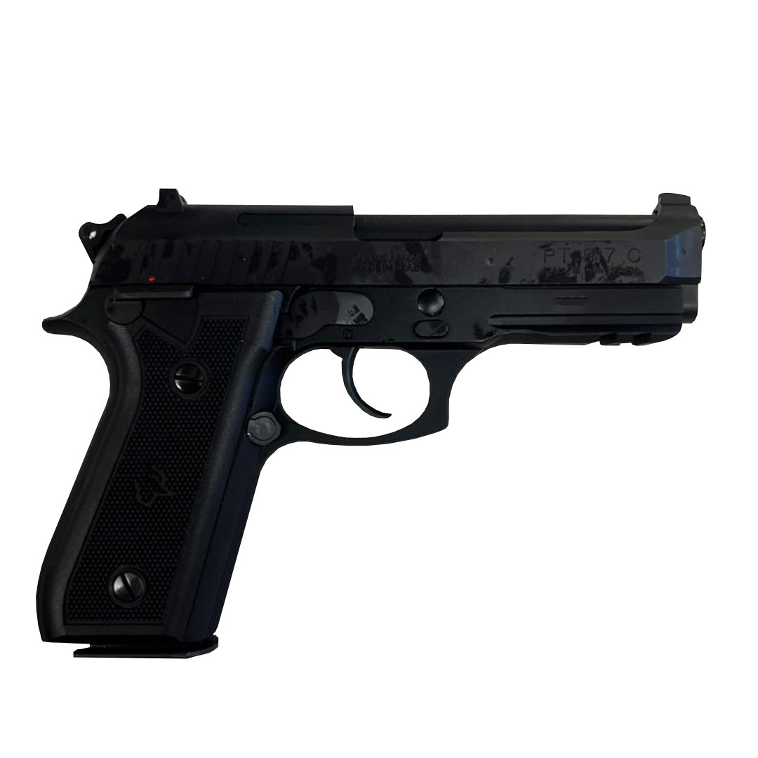 Pistola Taurus PT 917 Calibre 9mm 4" Oxidada 17+1 Tiros - Usada | Nordens