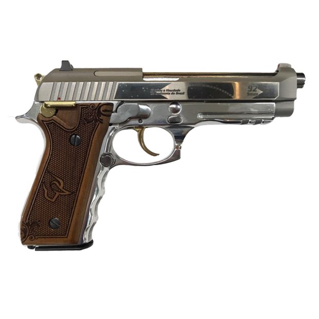 Pistola Taurus PT92 Inox Edição Limitada | Nordens