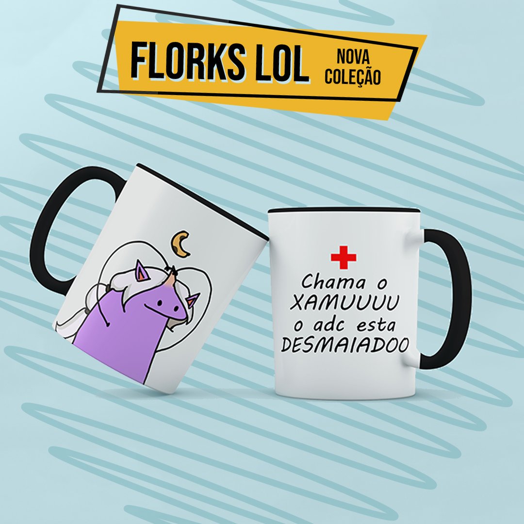 Caneca Soraka Chama o Xamu - Florks | Piltover Store