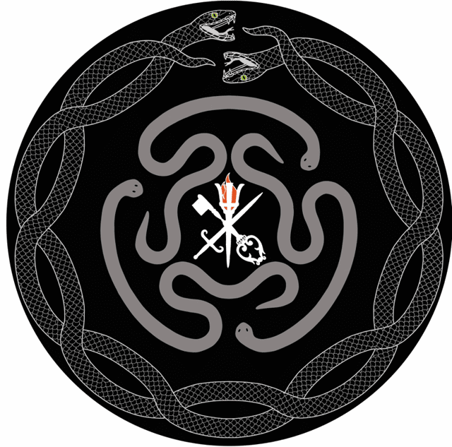 Mandala Strophalos - Serpentes de Hécate 25cm | Mahadeva Store