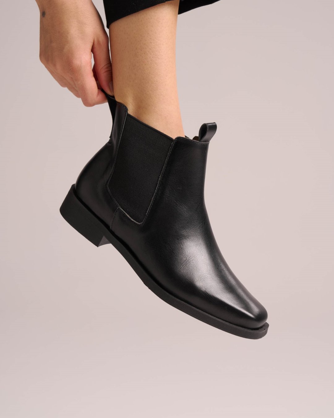 Botas de Couro Pretas Femininas | Meu Sapato Preto