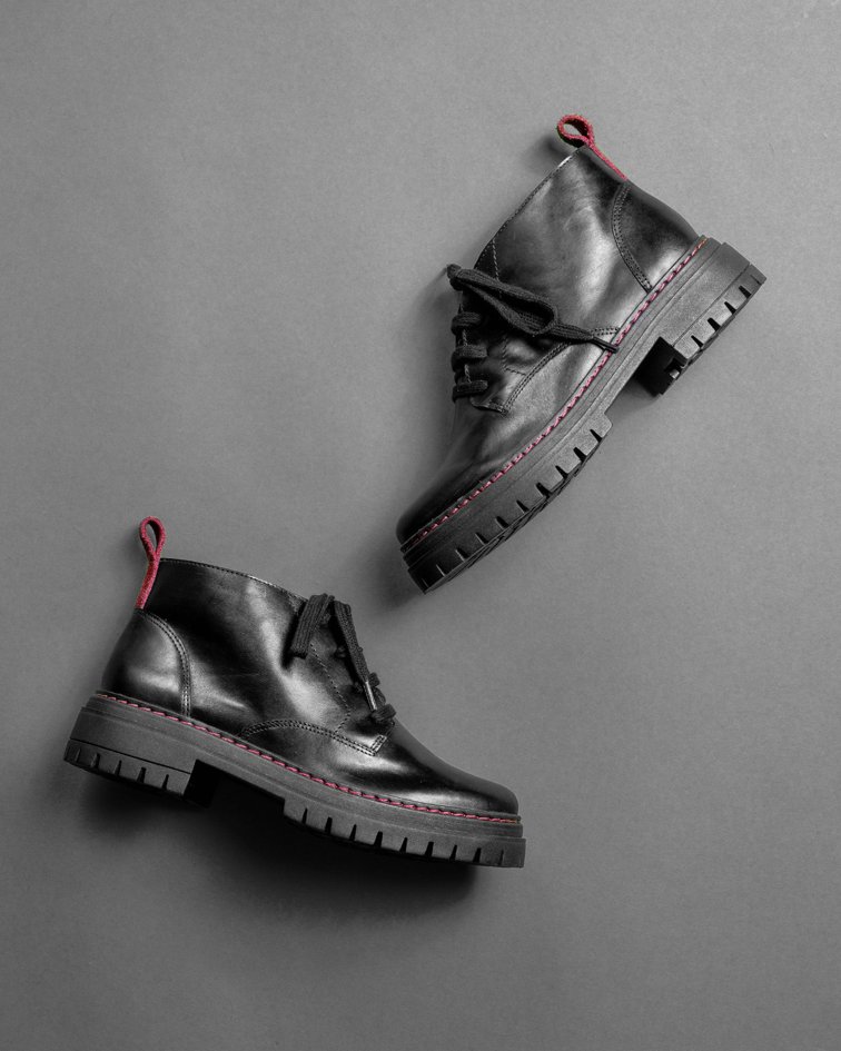 Botas de Couro Pretas Femininas | Meu Sapato Preto