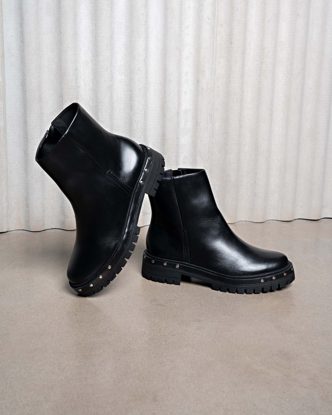 Botas de Couro Pretas Femininas | Meu Sapato Preto