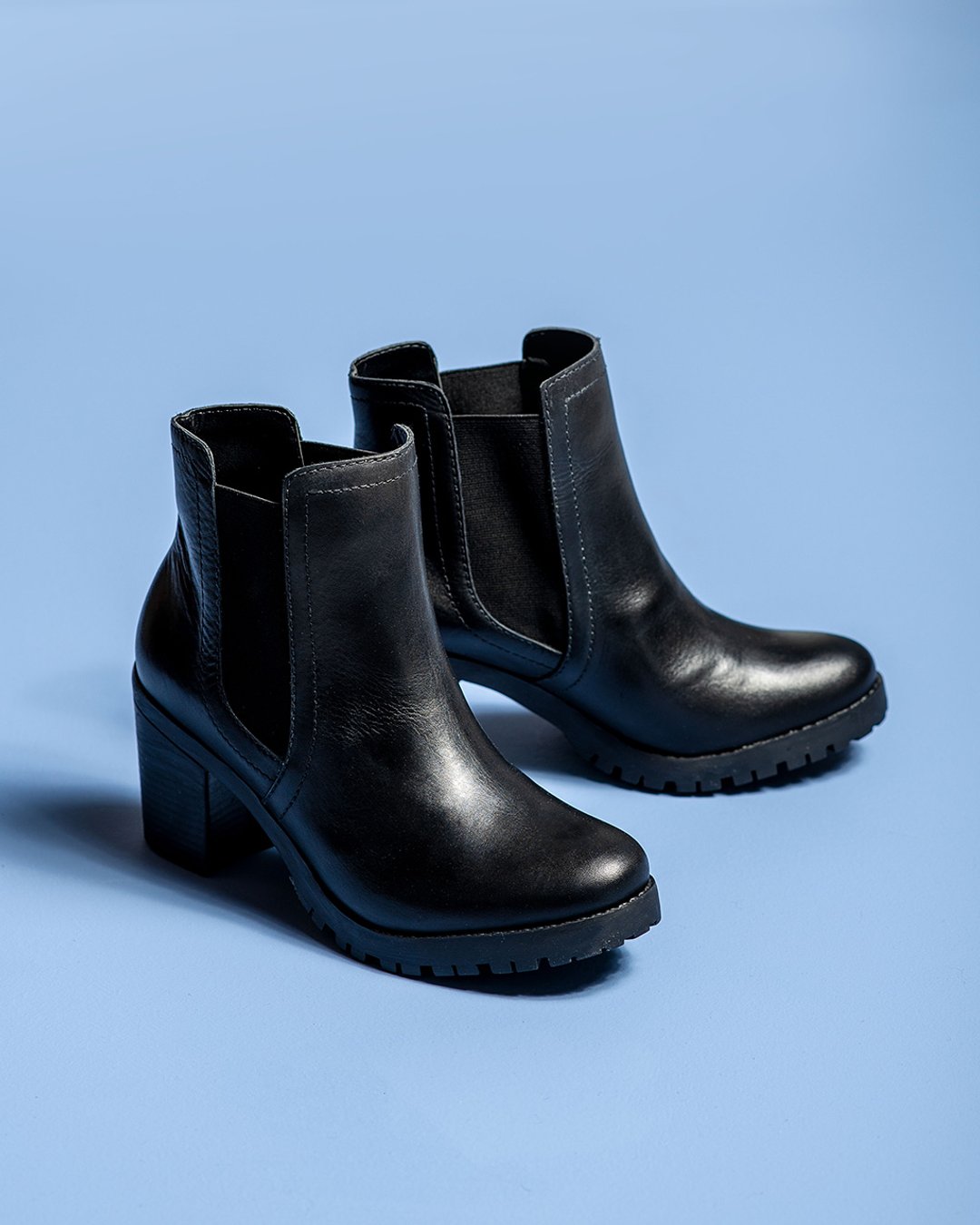 Botas de Couro Pretas Femininas | Meu Sapato Preto