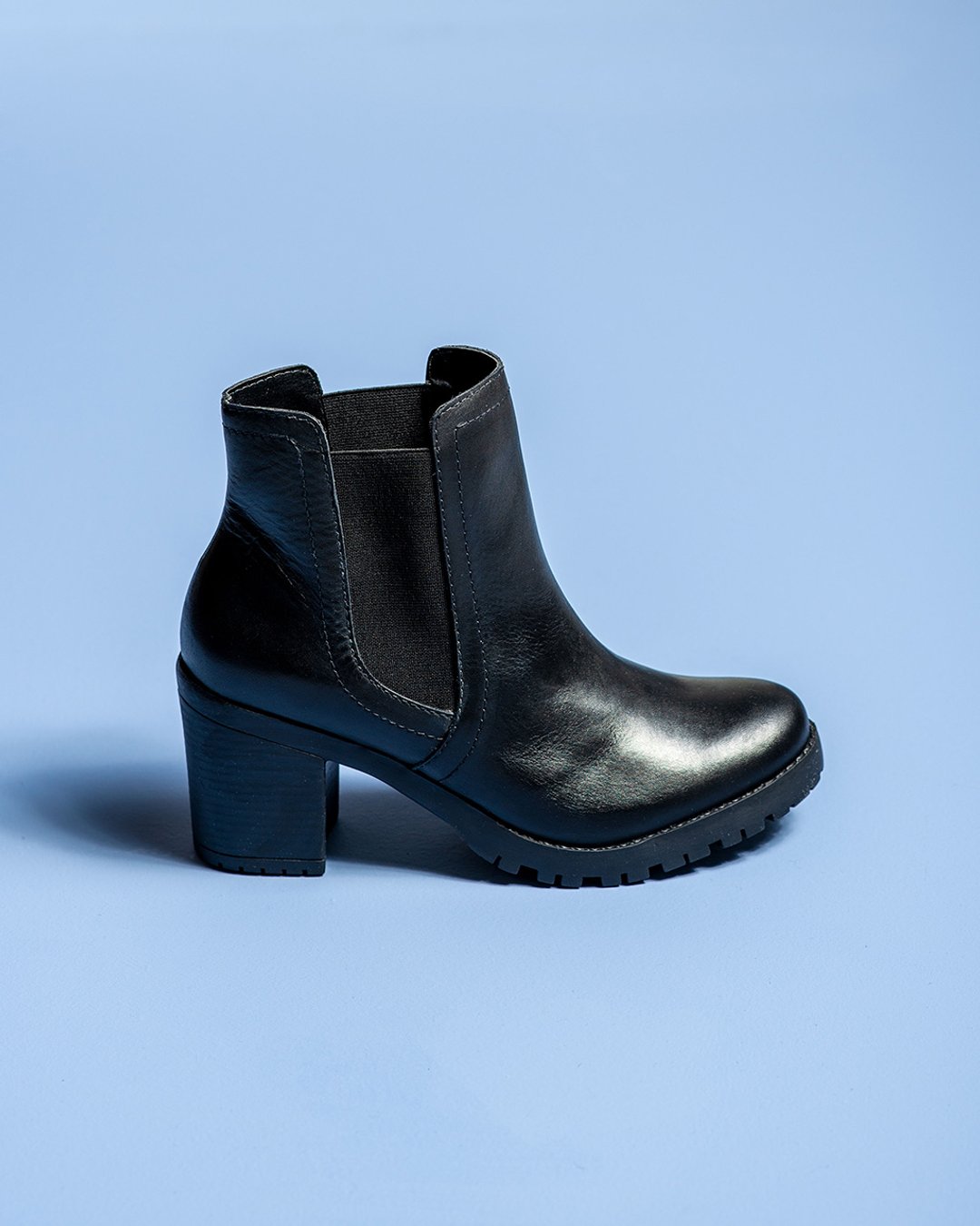 Botas de Couro Pretas Femininas | Meu Sapato Preto