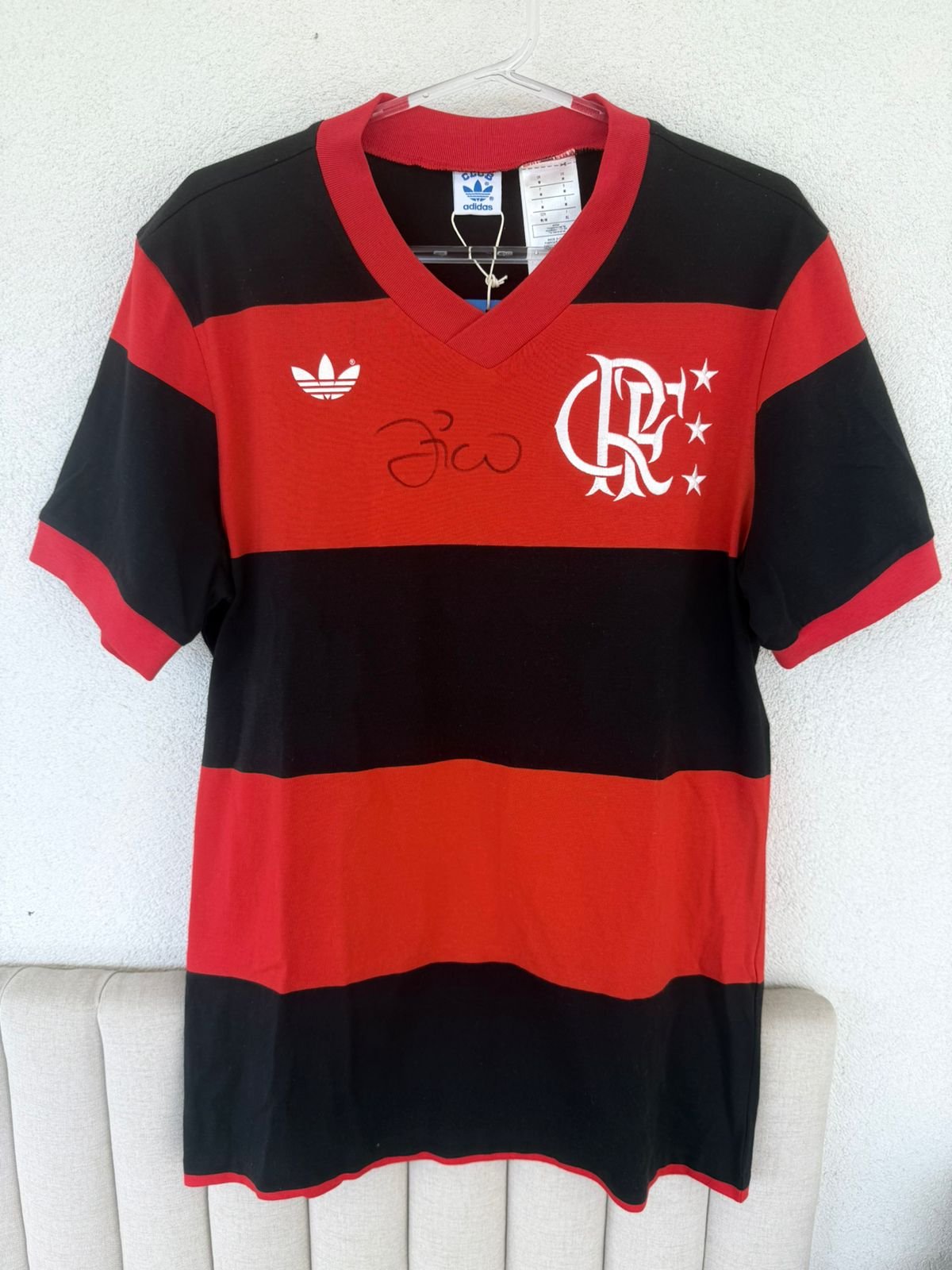 Camisa Retrô Flamengo Mundial 1981 (Com Autógrafo do Zico) | Loja do Zico