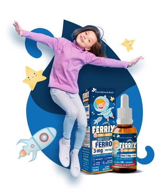 FERRIX (Ferro infantil) 30ml - Flora Nativa | Natulha