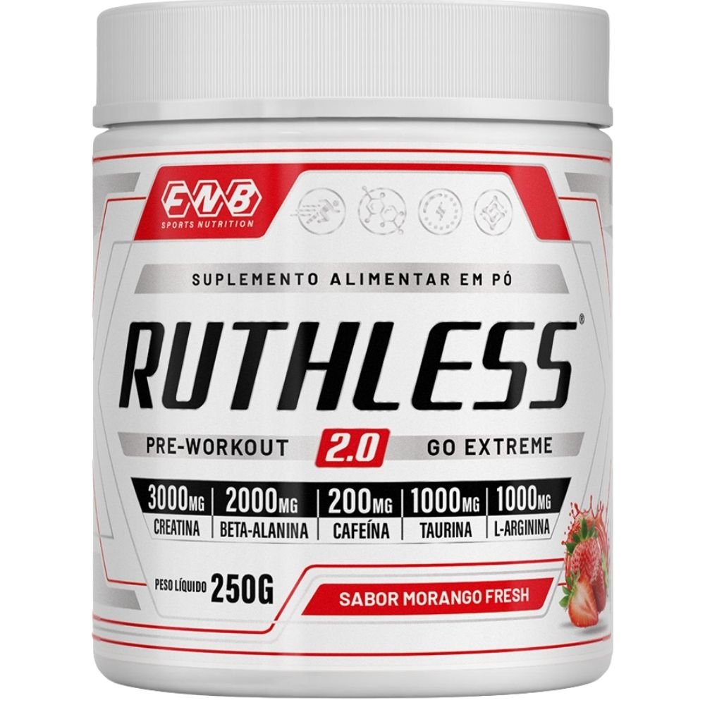 RUTHLESS 2.0 PRÉ TREINO 250g - FNB Sports | Natulha