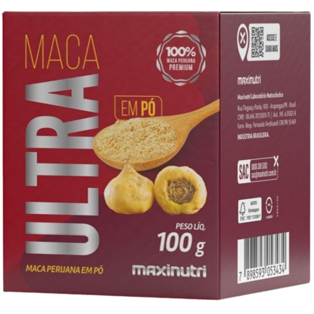 Maca Peruana Ultra 100g - Maxinutri | Natulha