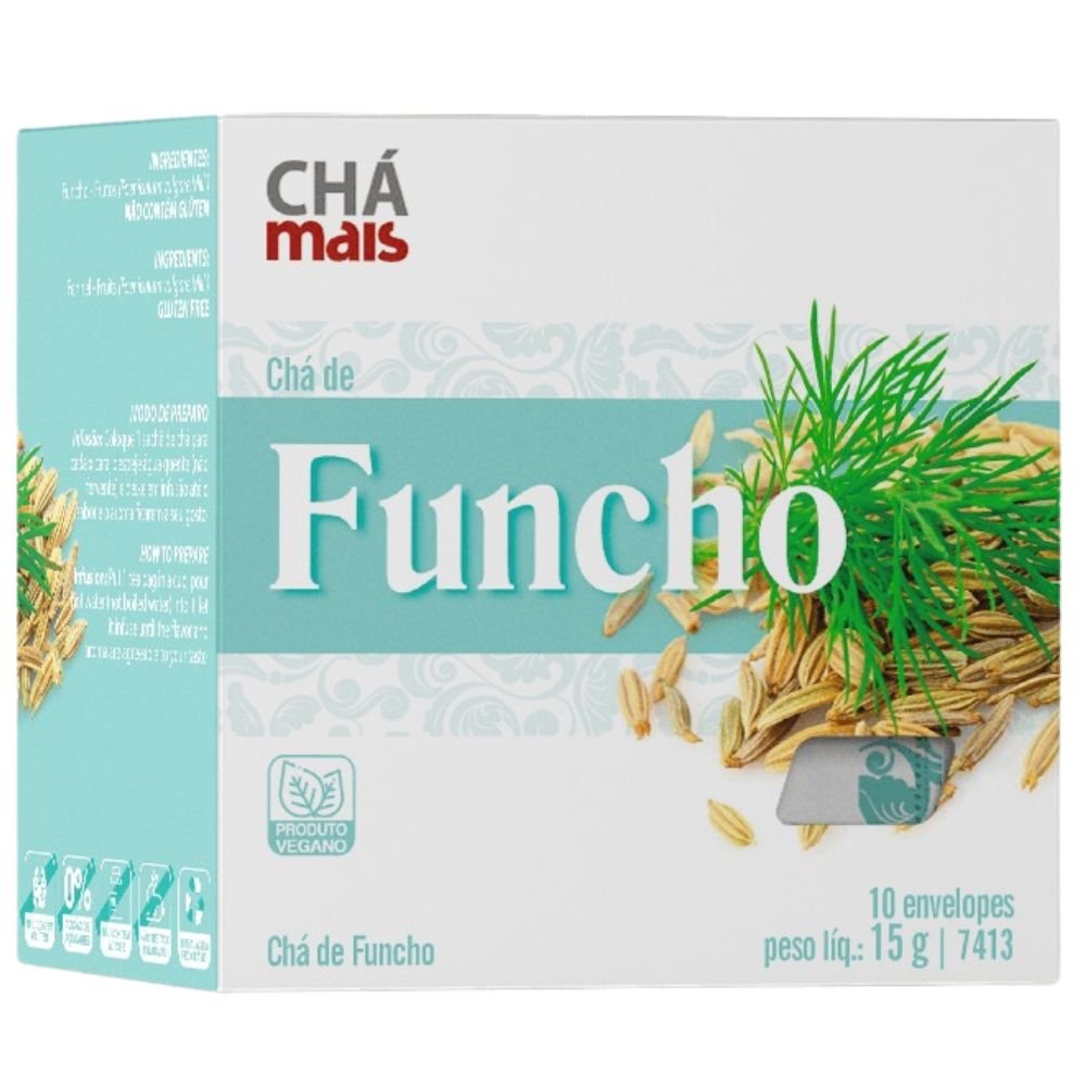 Chá de Funcho 10 sachês - Chá mais | Natulha