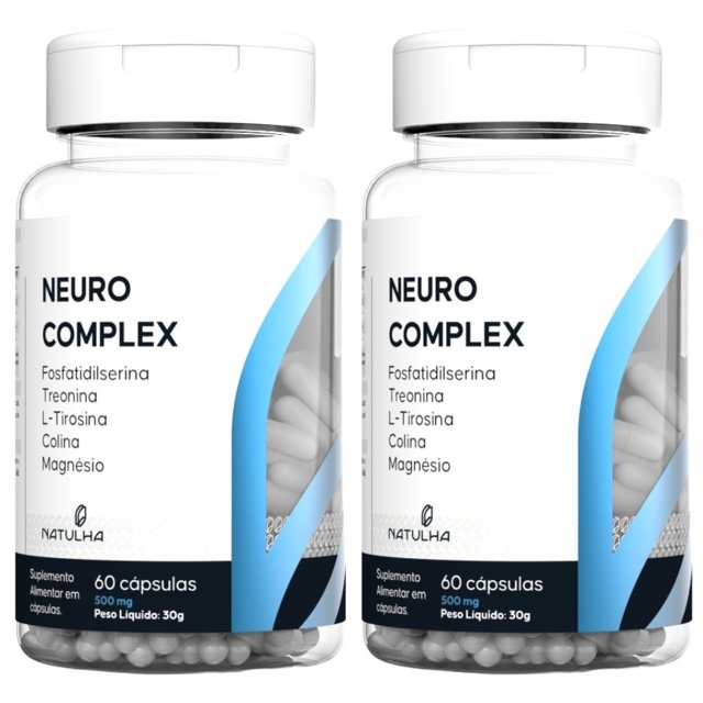 KIT 2X NeuroComplex 60 cápsulas - Natulha | Natulha