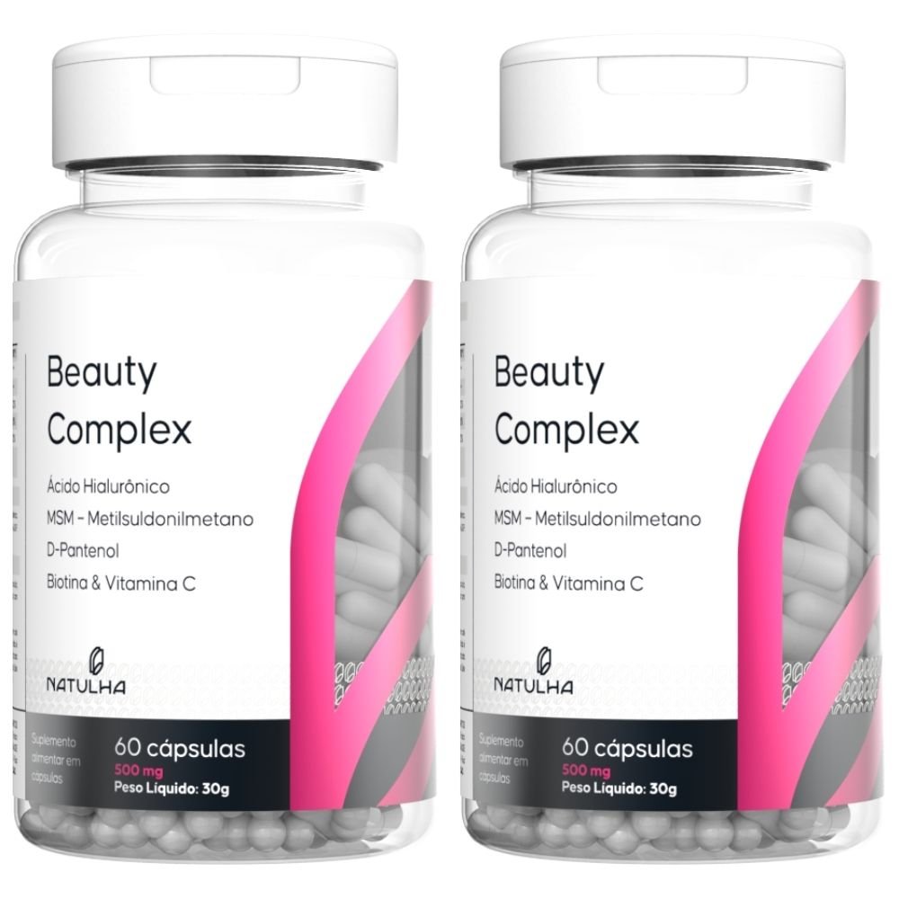 KIT 2X Beauty Complex 60 cápsulas - Natulha | Natulha